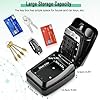 Amazon.com: HUANLANG Key Lock Box for Outside Wall Mount 12-Digit ...