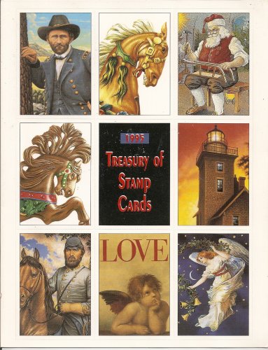 1995 Treasury of Stamp Cards: United States Postal Service: Amazon.com ...