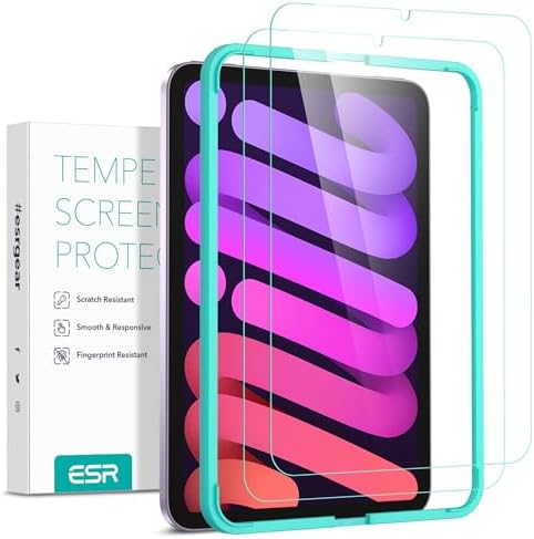 Amazon.com: Esanik 2 Pack Like Paper Glass Screen Protector for iPad ...