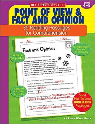Point of View & Fact and Opinion: 35 Reading Passages for Comprehension ...