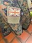 GB UNION JACK PATCH Separate hook and loop fasten backed UBAC army ...