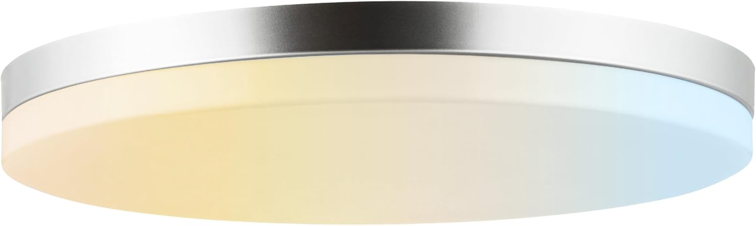Sunlite 87767 LED 10 Inch Slim Flushmount Ceiling Light Fixture, 15 ...