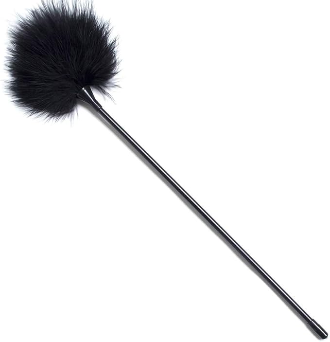 Hxiu Feather Duster - Soft Feather Duster Tickler with Whips : Amazon ...