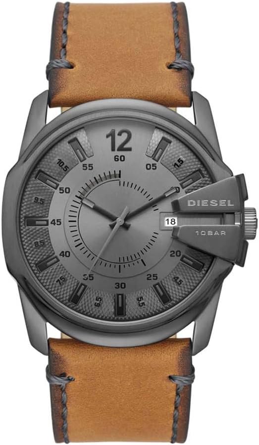 Tommy Hilfiger Multi Zifferblatt Quarz Uhr für Herren mit Braunes ...