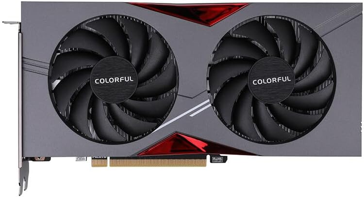 Colorful GeForce RTX 4060 Ti NB Duo with 8GB GDDR6 RAM 4352 CUDA Cores ...