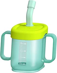 Healifty Adult Sippy Cup 2 Handles Silicone Mug Drinking Cup Disabled ...