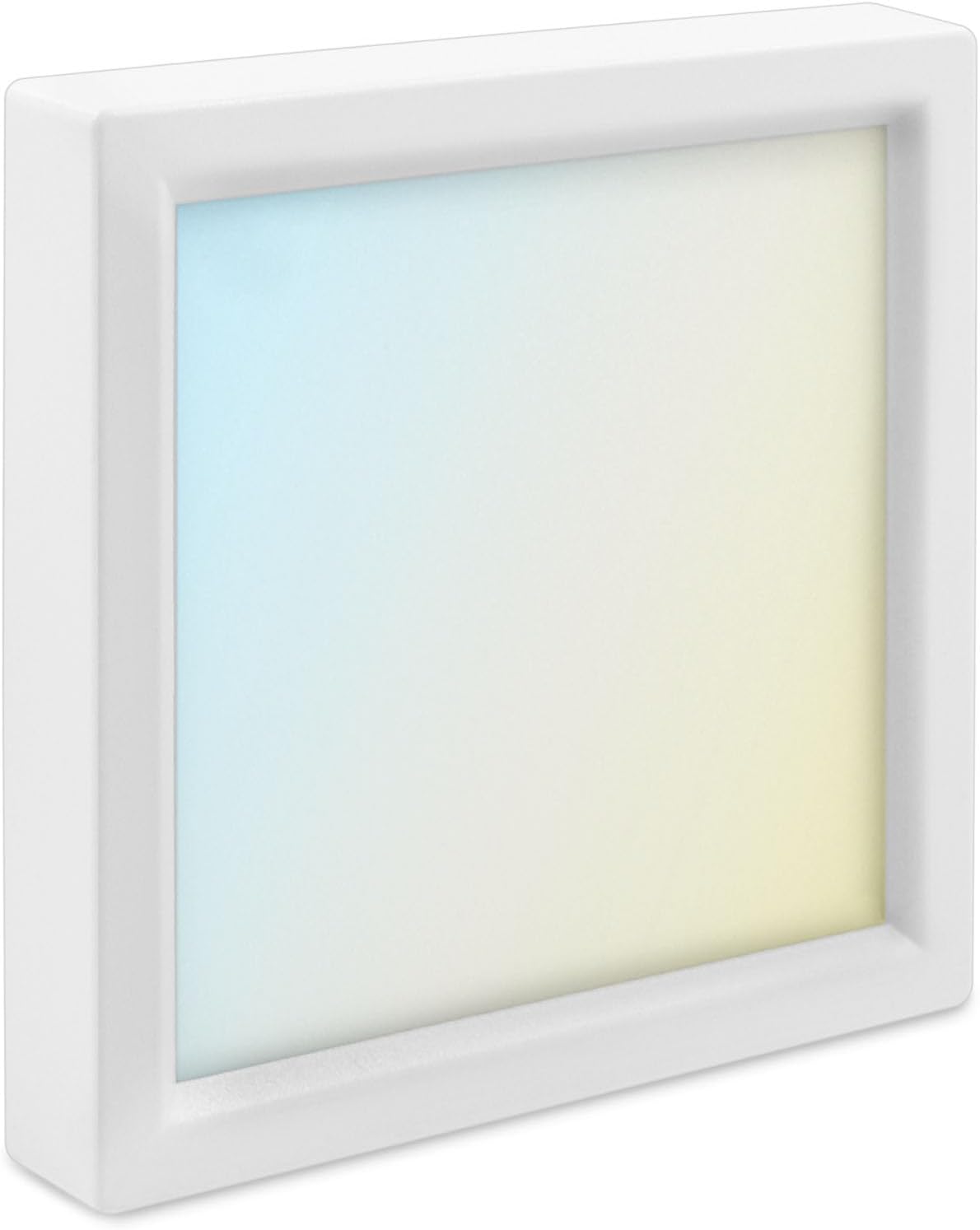 LUXRITE 4 Inch Square LED Flush Mount Ceiling Light, Super Slim 0.7 ...