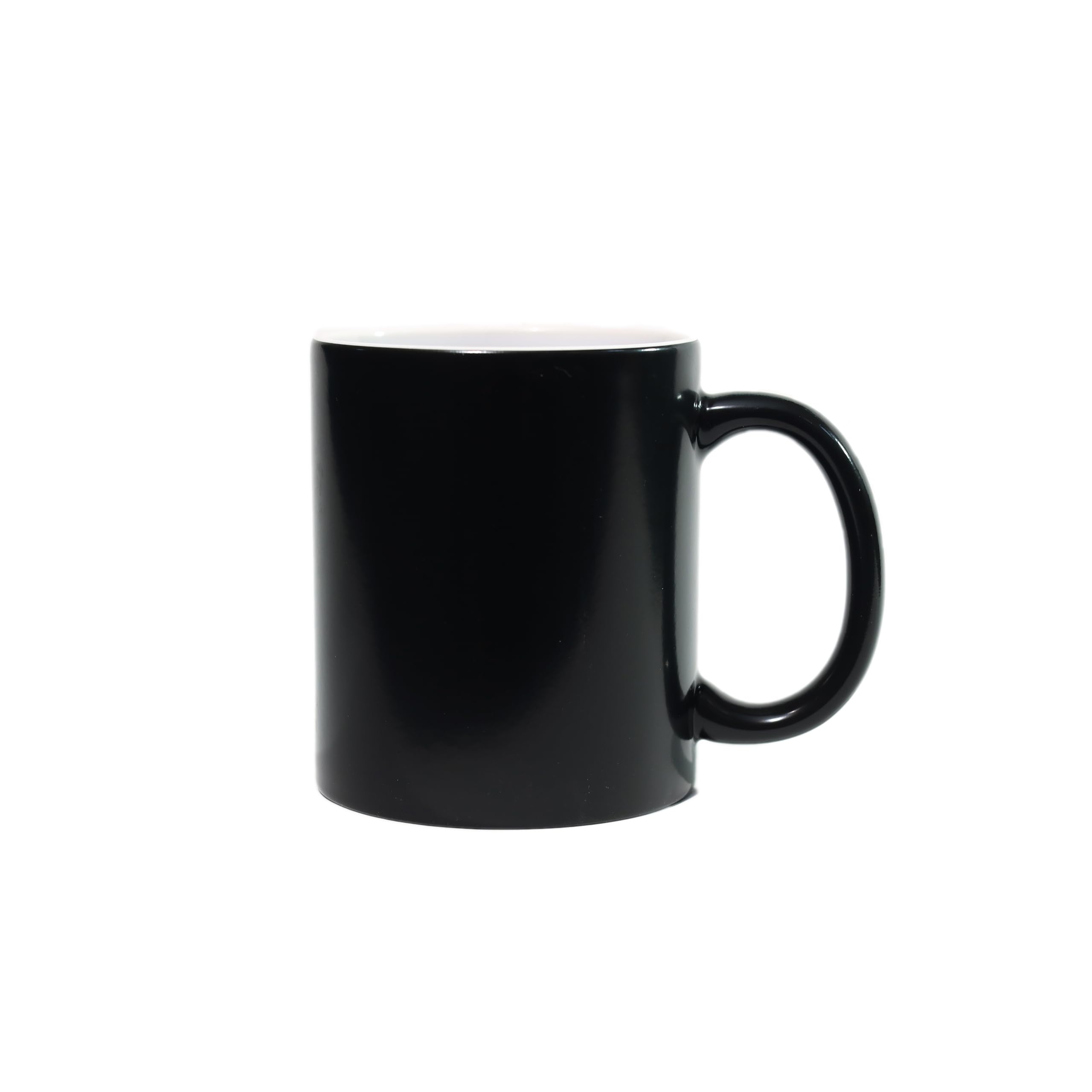 Amazon.com: Black ceramic blank ublim Sation coating mug DIY Mug ...