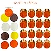 Amazon.com: 205Ft Fall Party Decorations Big Circle Dots Backdrop ...