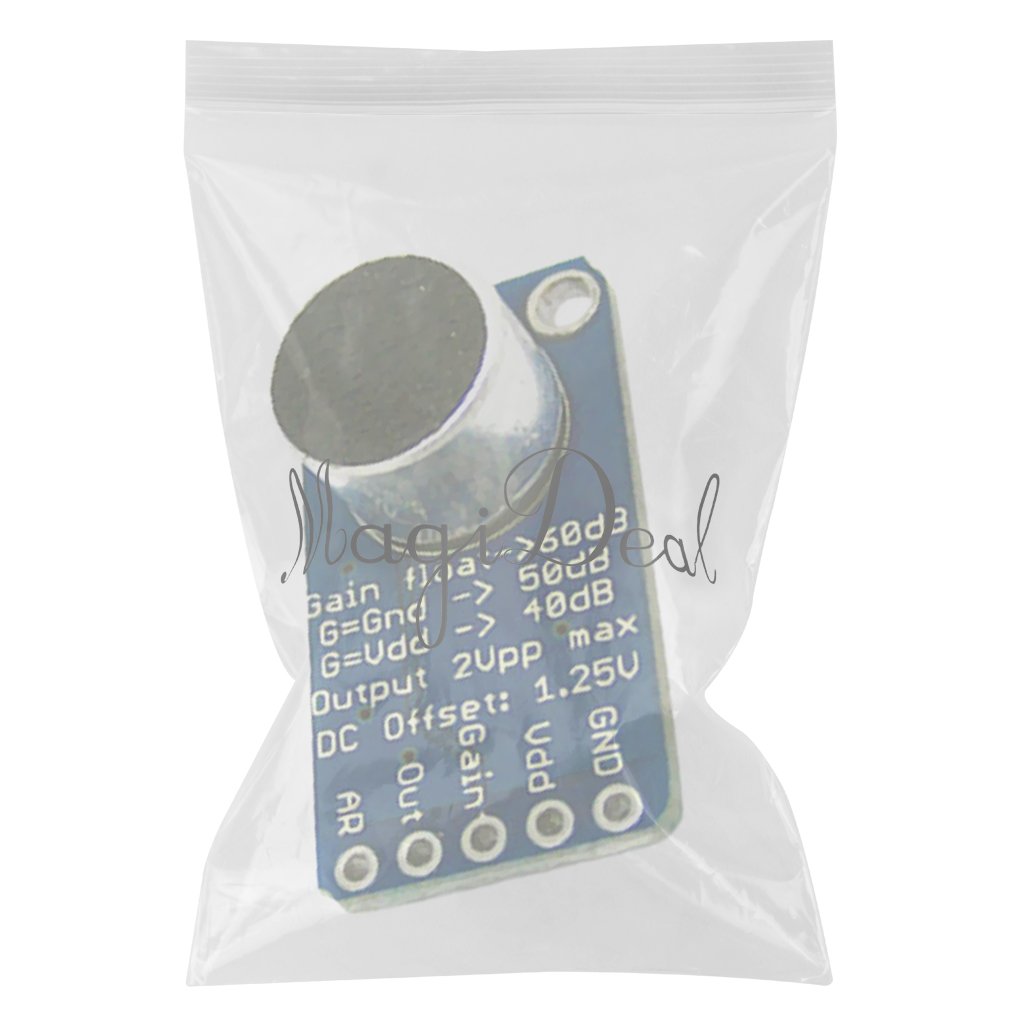 CALANDIS® Electret Microphone Amplifier Module Max9814 Agc Breakout ...