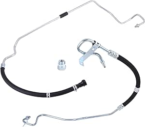Power Steering Hose Pipe 2PCS High Low Pressure Power Steering Pipe for ...
