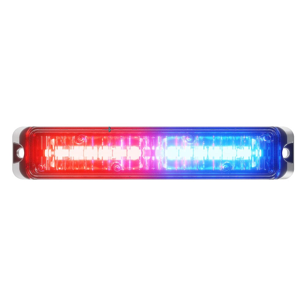 Snapklik.com : SAE Class-1 Flex 12 Red/Blue 36W - 12 LED Police Vehicle ...
