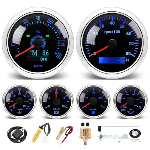 Amazon Best Sellers: Best Automotive Gauge Sets