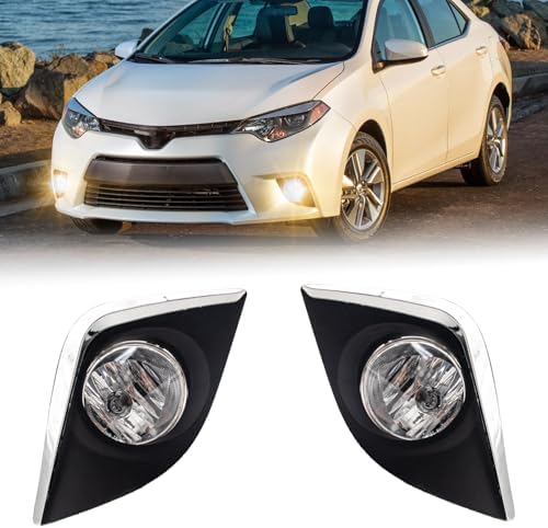 Amazon.com: WEZEMLIGHT Fog Lights Assembly Compatible With Toyota ...