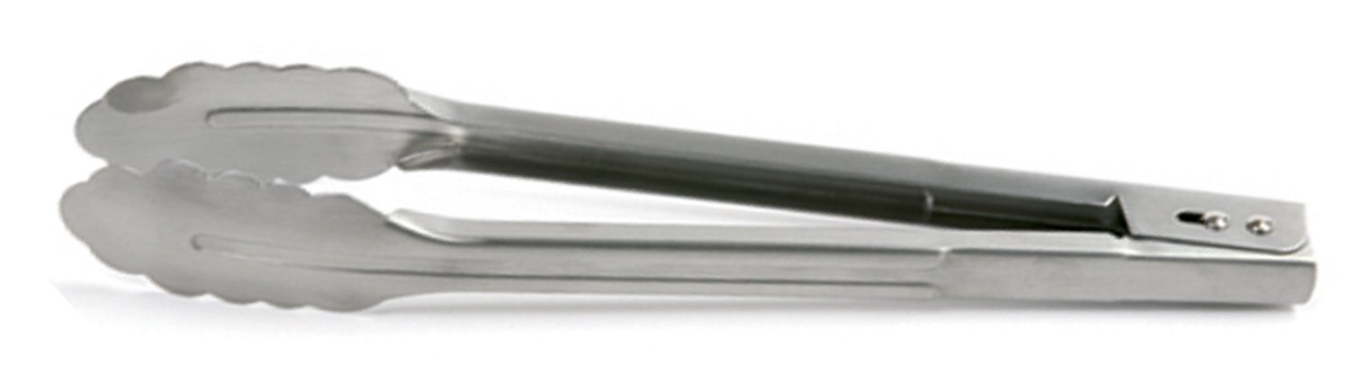 Amazon.com: Norpro Stainless Steel Deluxe Locking Tong, 12-Inch, Silver ...