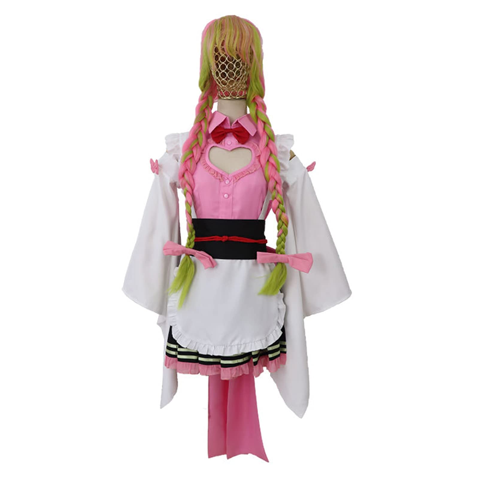 Buy Cos Costume EDMKO Cosplay Costume Set with Wig Demon Slayer Kimetsu ...