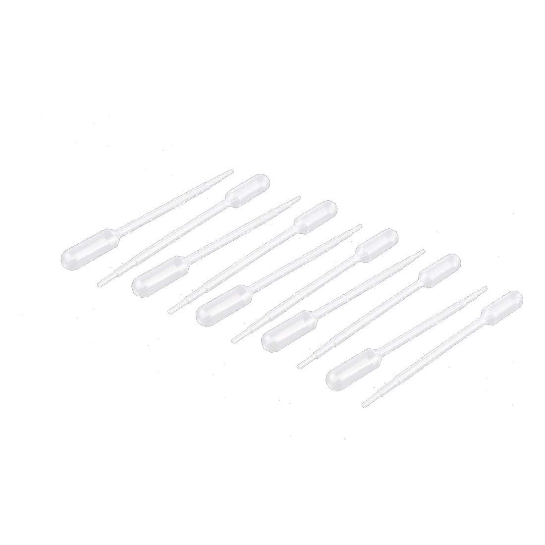 Buy X-DREE 10Pcs 1ML Plastic Disposable Eye Dropper Graduated Transfer ...
