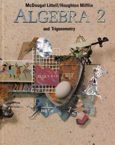 Amazon.com: Algebra 2 and Trigonometry: 9780812388008: Houghton Mifflin ...