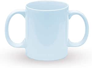 Amazon.com | ANCIENT IMPEX Dual Handle Mug | Two Handled Ceramic ...