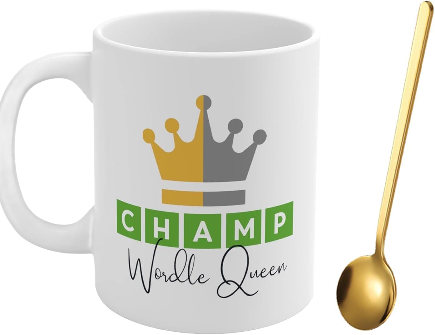 Amazon.com: Champ Wordle Queen Wordle Mug - Wordle Gift For Her - Gift ...