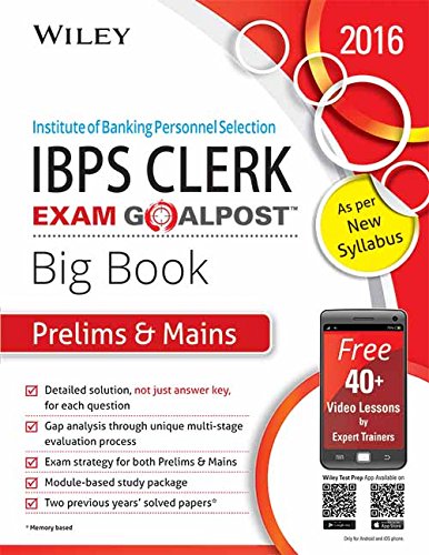 Wiley's Institute of Banking Personnel Selection (IBPS) Clerk Exam ...