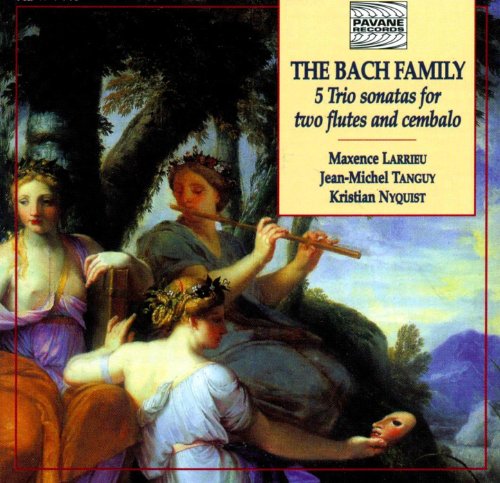 Play The Bach Family: 5 Trio Sonatas for Two Flutes and Cembalo by ...