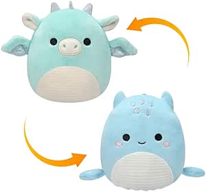 Squishmallows 5 inch Flip-A-Mallows Kellytoy Pluch (Miles & Lune ...