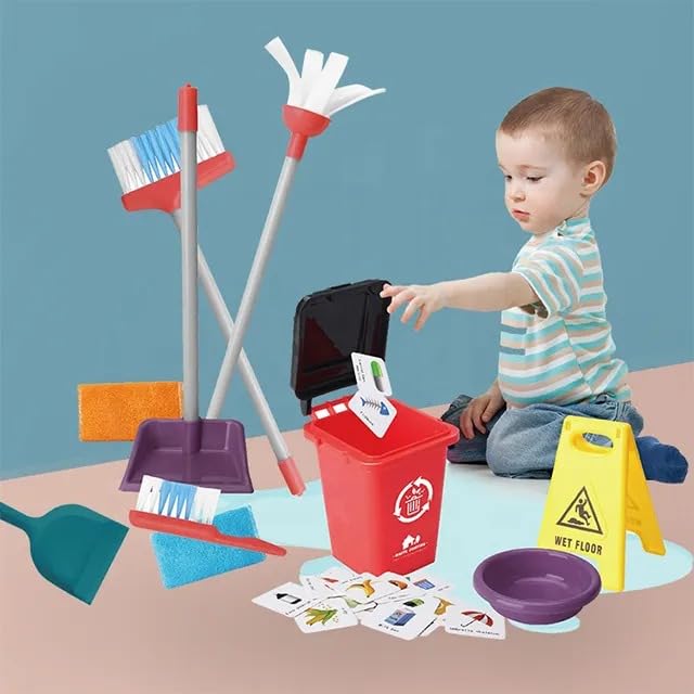 Buy ONOTIC Cleaning Set House Keeping, Cleaning Caddy Set For Girls ...