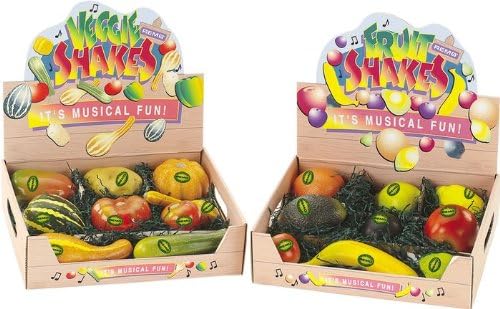 Amazon.com: REMO Shaker, Hand, Fruit' Style, 12-Piece Bag, Lemon ...