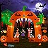 Amazon.com: 12FT Halloween Inflatables Outdoor Yard Decorations, Spooky ...