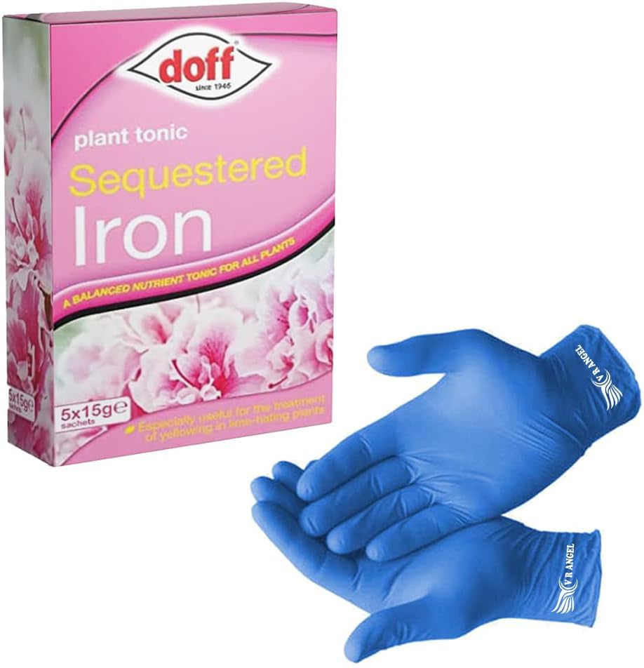 Vitax Sequestered Iron Plant Tonic - Helps correct yellowing leaves ...