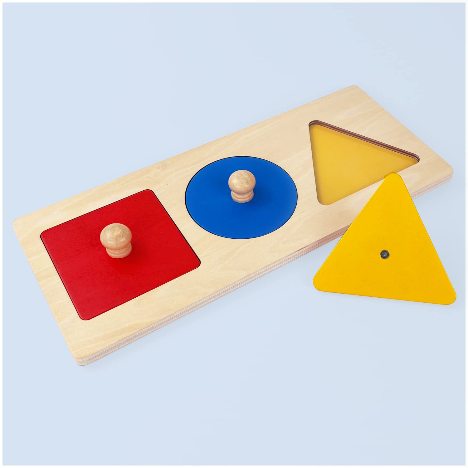 Montessori Toys For Old Boys Girls Toddlers Multiple Shape Puzzle ...