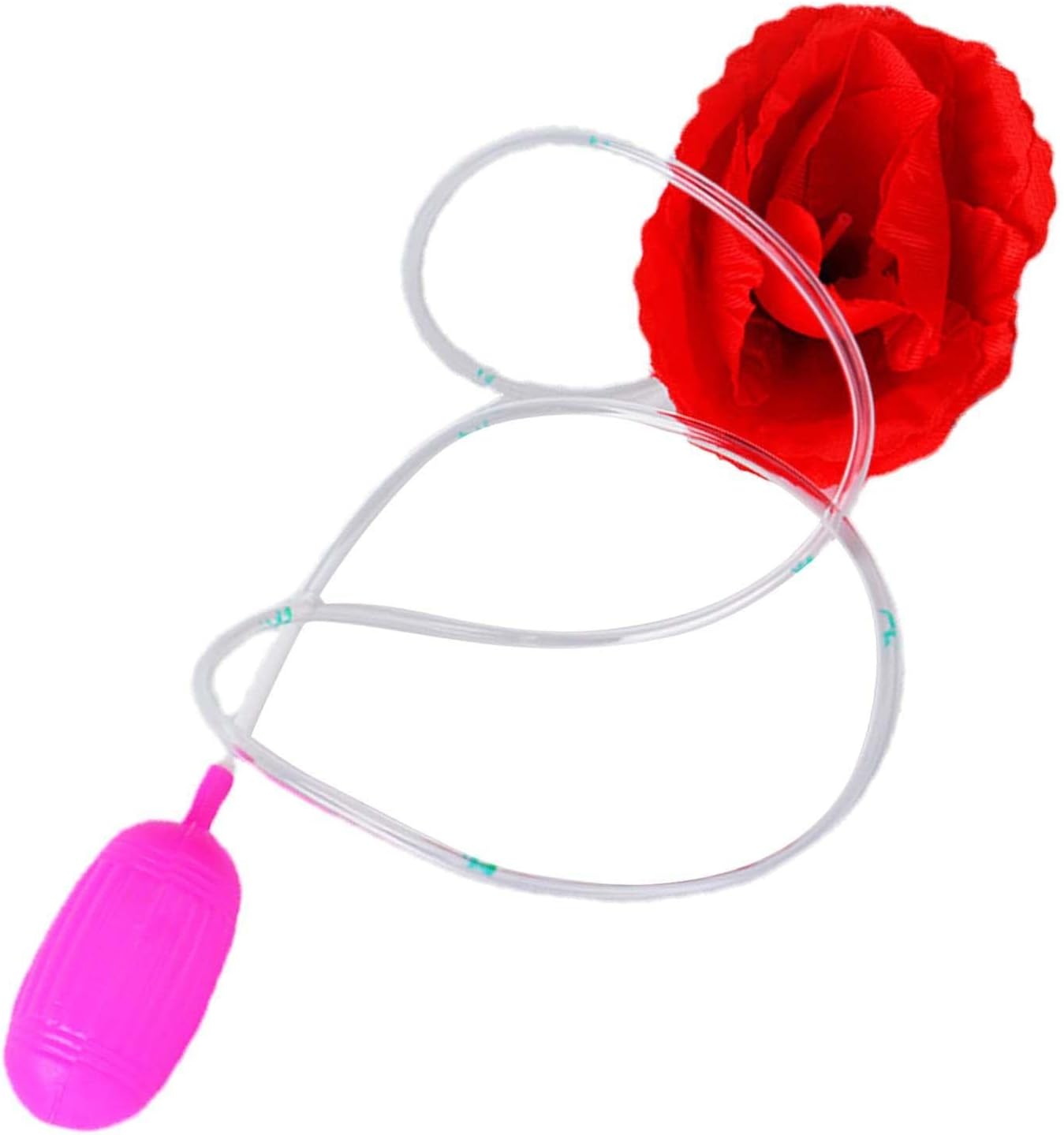Prank Flower Toy | Artificial Red Flower Water Squirt Tool for Women ...