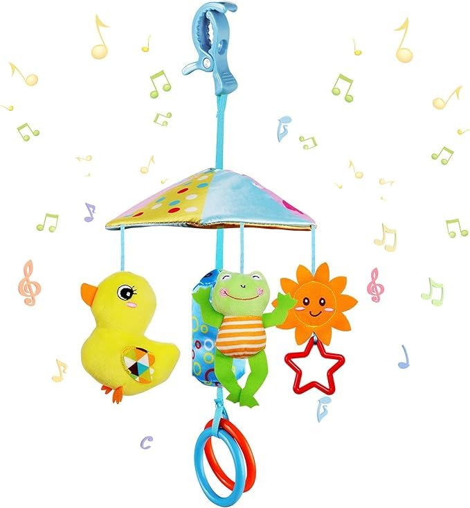 Buy SMILE BABY Baby Hanging Mobile Toy with Duck, Frog & Sun | Crib ...