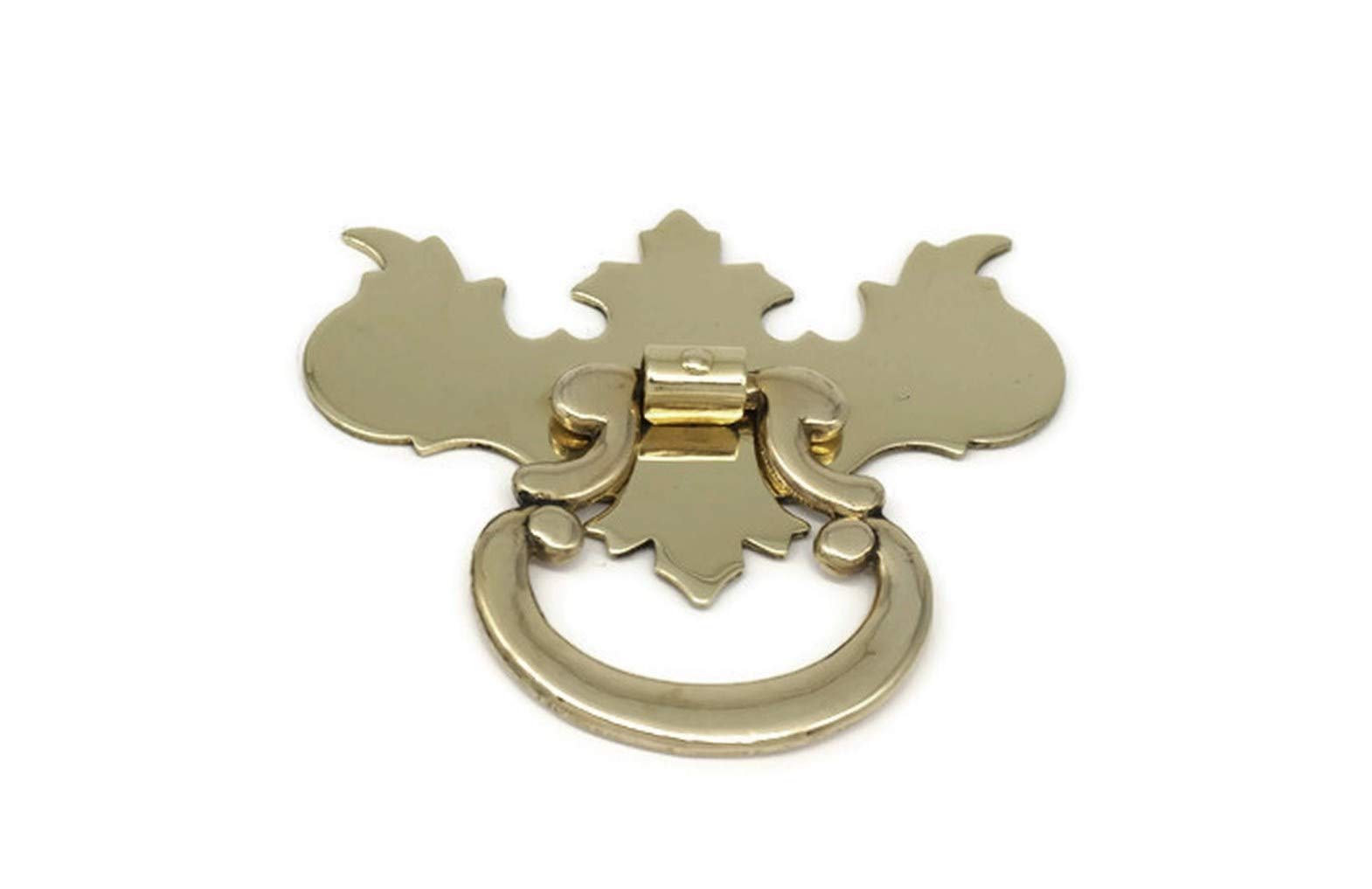 Chippendale Drawer Pulls Small Single Post Drawer Pull Furniture Ring ...