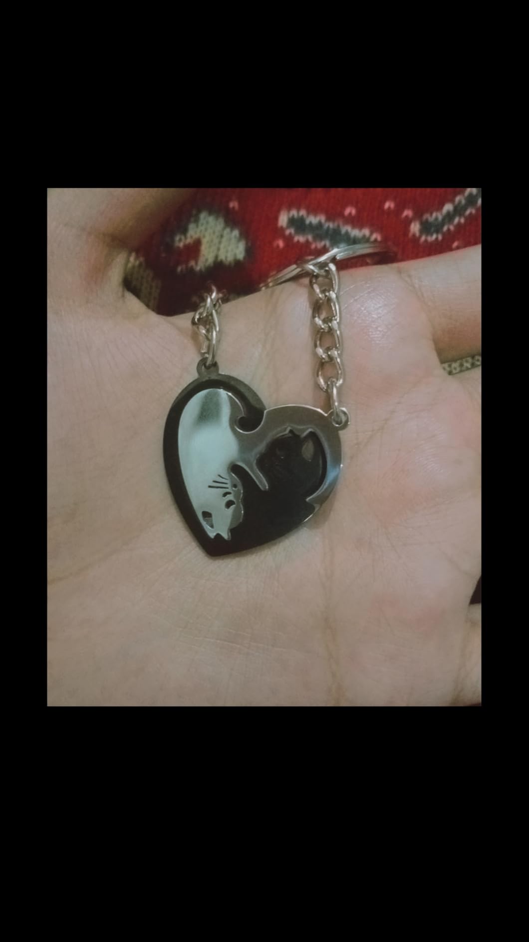 yaozeio Cat Matching Keychains for Couples Gifts for Boyfriend ...