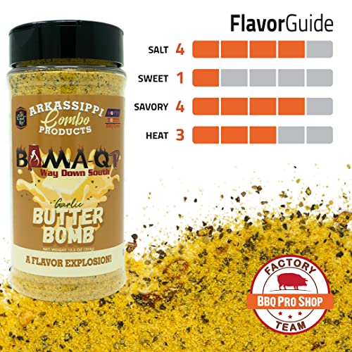 Snapklik.com : Bama-Q TV Garlic Butter Bomb A Flavor Explosion Seasoning