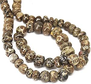 Amazon.com: Natural Turtella Jasper Smooth Gemstone Rondelle Gemstone ...
