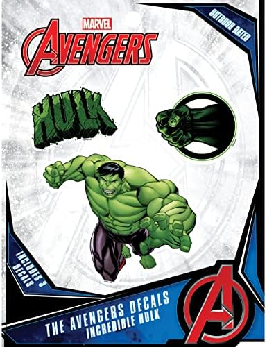 Amazon.com - Marvel Incredible Hulk Vinyl Decals - Set of 9 Outdoor ...