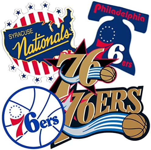 Amazon.com: Desert Cactus Philadelphia 76ers Sticker NBA Officially ...