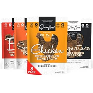 Amazon.com : Osso Good Bone Broth Sampler Pack, 8 - 16 Ounce Pouches ...