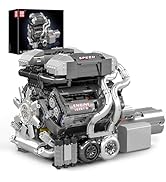 Amazon.com: Mould King V12 Engine Kits That Runs, Build Your Own Car ...