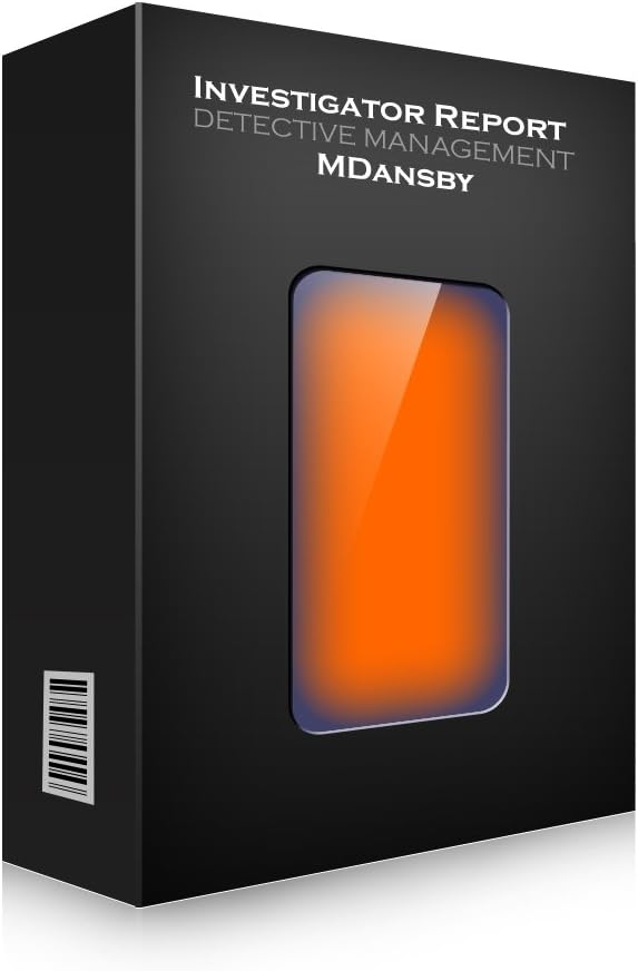 Amazon.com: Detective Client Management Software - Investigator Report ...