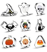 Amazon.com: Witchcraft and Wizardry Cookie Cutters Set 9-Piece ...