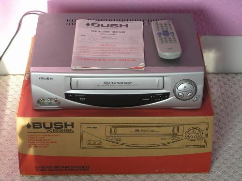 Bush Video Cassette Recorder - VCR936NSIL: Amazon.co.uk: Electronics ...