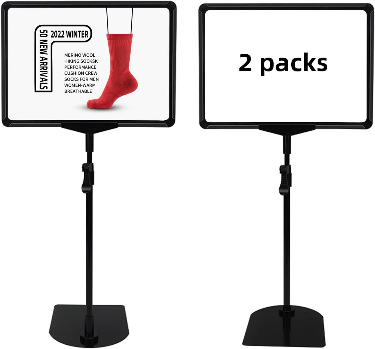 Amazon.com : SONFILY Sign Holder Stand,Sign Stand for Display ...