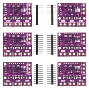 6Pcs INA3221 Triple-Channel Shunt Current Voltage Monitor Sensor Power ...