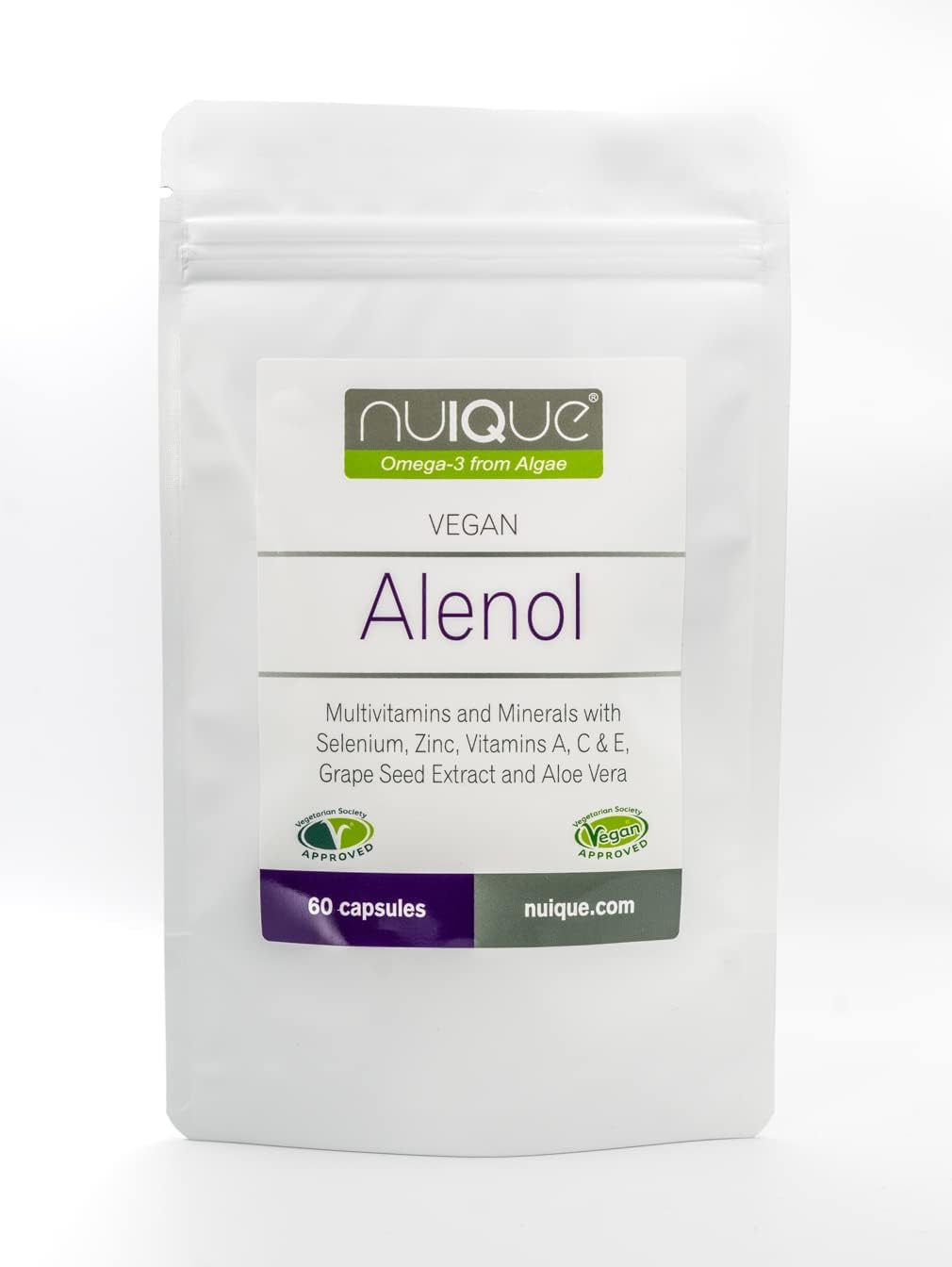 ALENOL - Vegan Immune Support Multi Vitamin & Mineral Supplement with ...