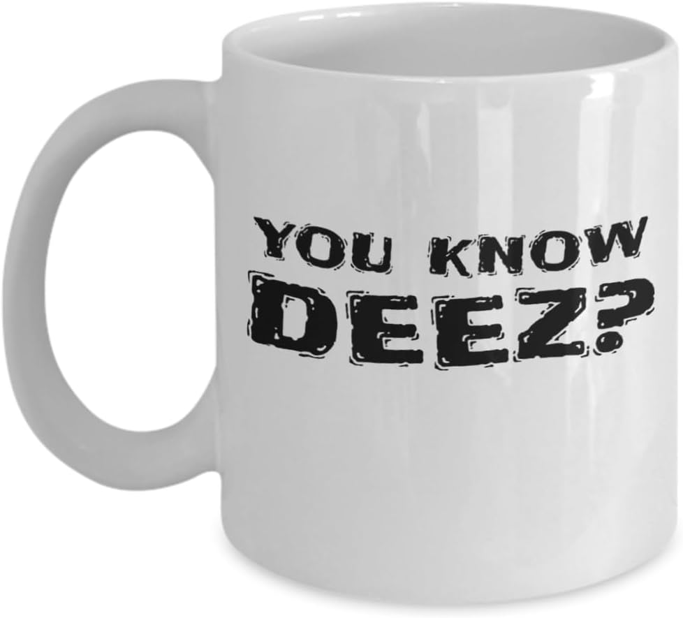 Amazon.com | Comedy Coffee Mug, Deez nuts, Memes, Tree Vine Humor ...