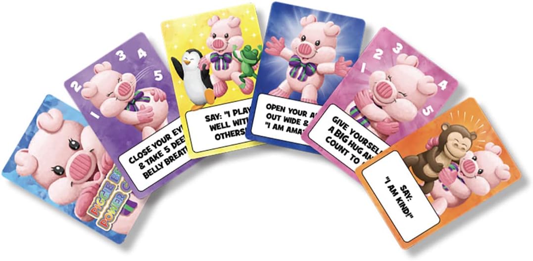 Amazon.com: Piggie Bear® Power Cards : Toys & Games